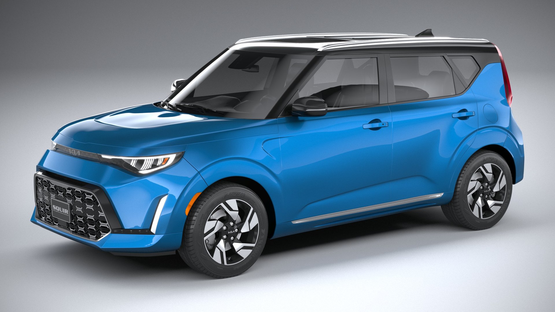 Kia Soul GT-Line 2023 3D model - TurboSquid 1899012