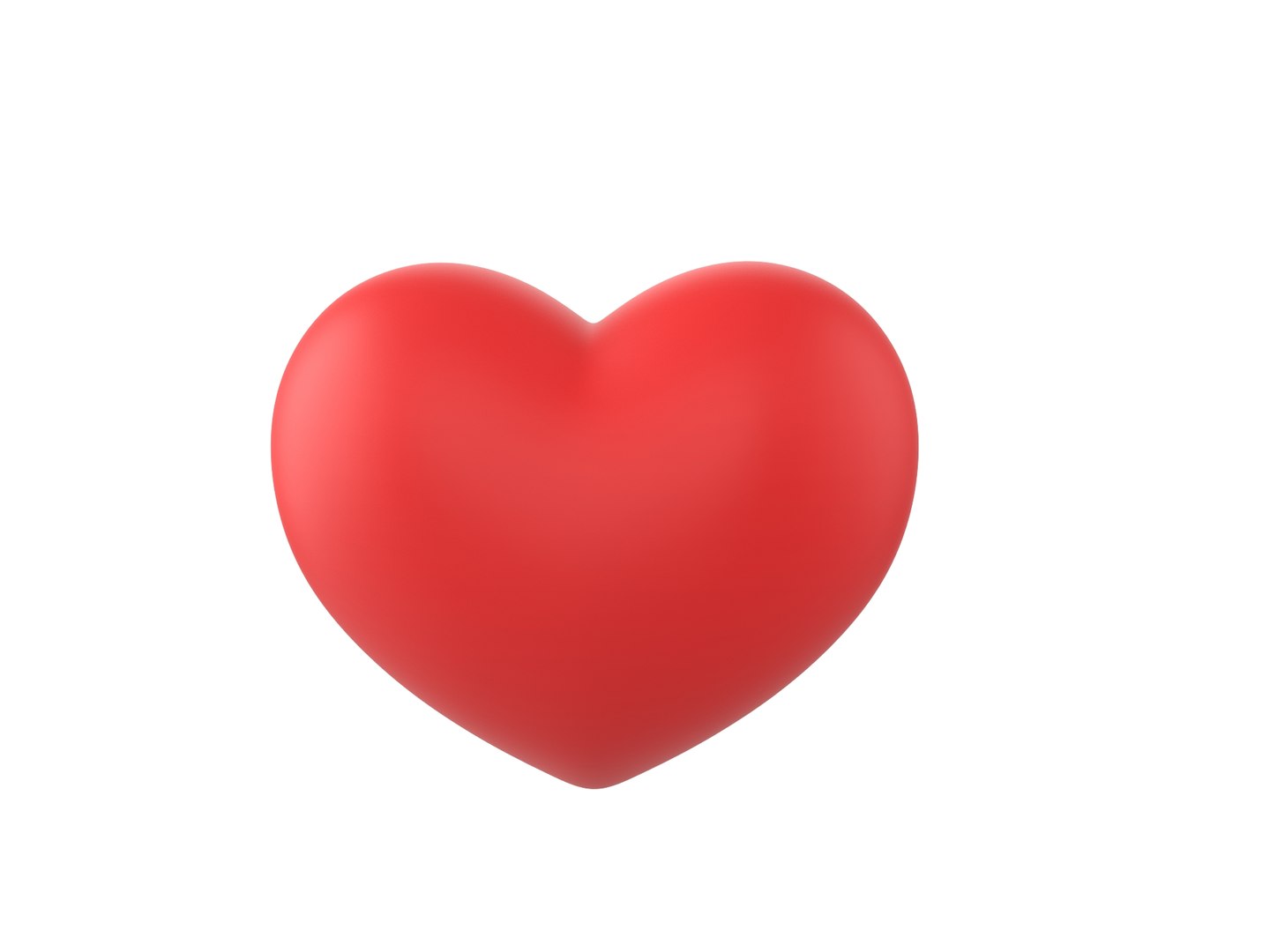 Symbol019 Smile Face Heart Model - TurboSquid 2053820