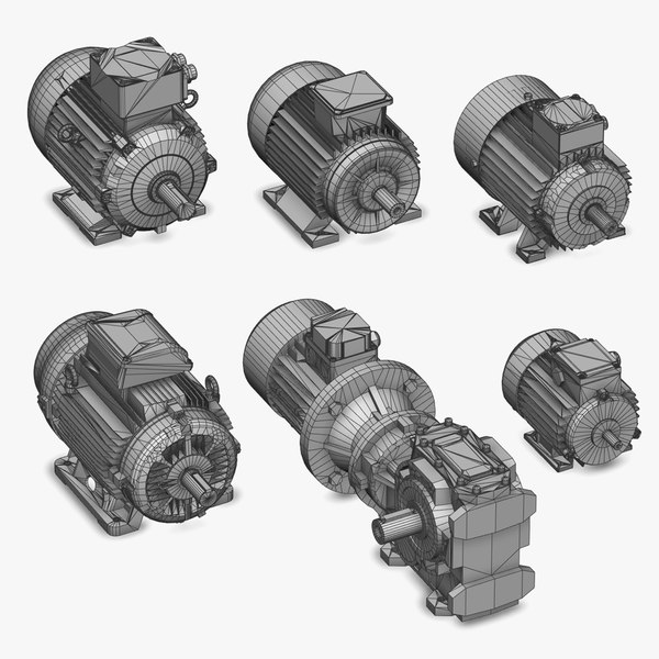 Electric motor pack 3D model - TurboSquid 1338473