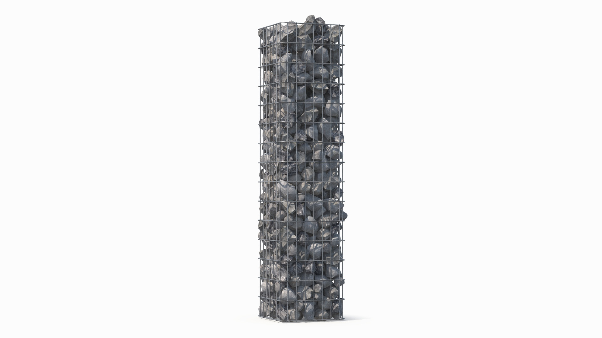 Gabion Column 3D Model - TurboSquid 2340147