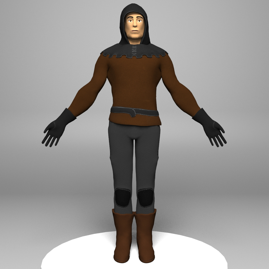 3d medieval model