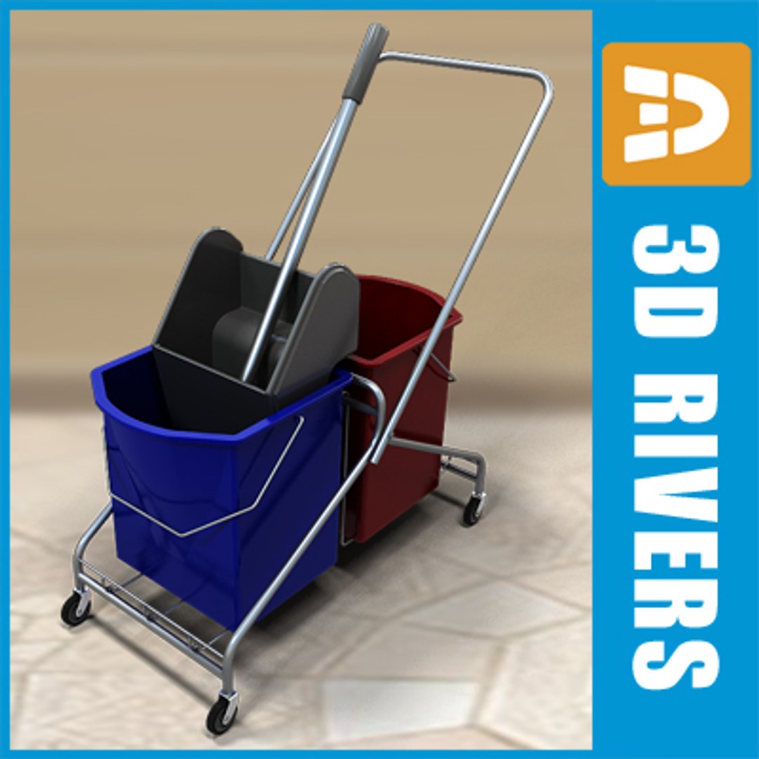 3d Model Of Mop Wringer