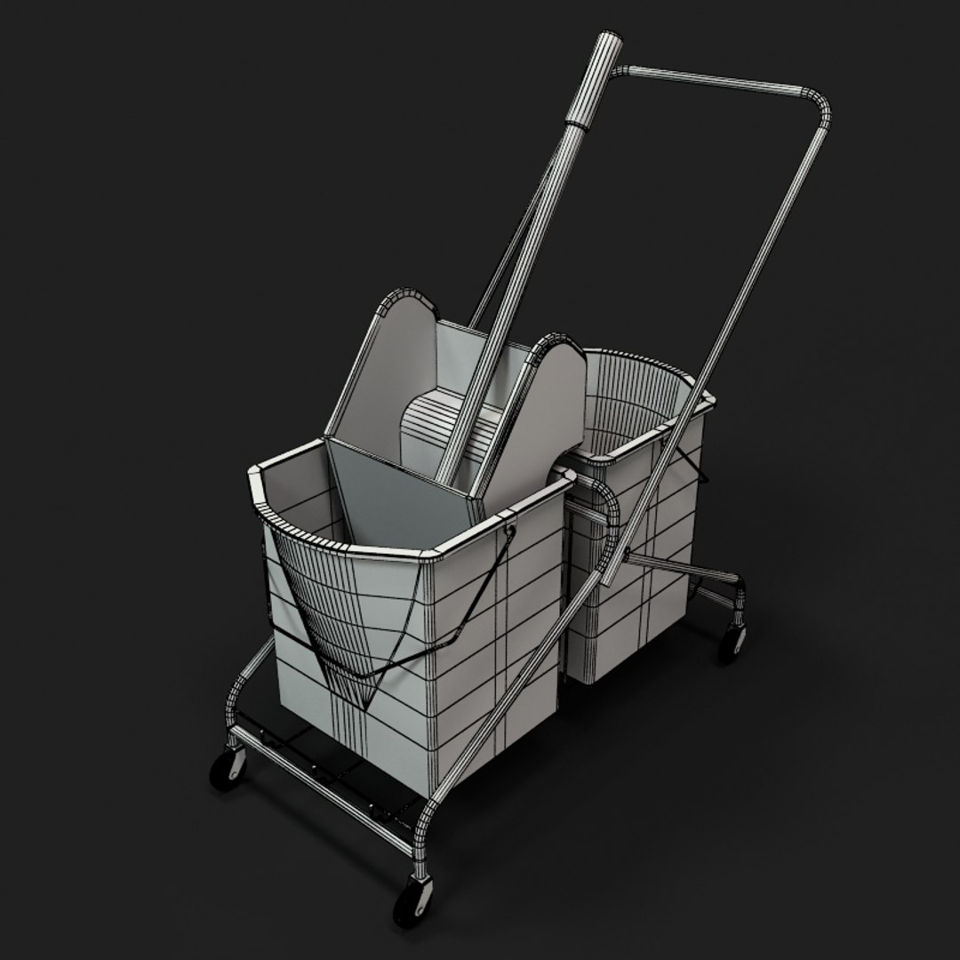 3d Model Of Mop Wringer