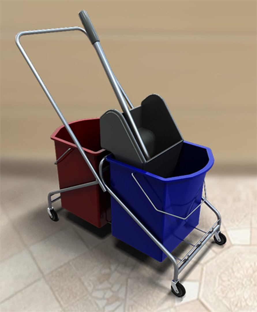 3d Model Of Mop Wringer