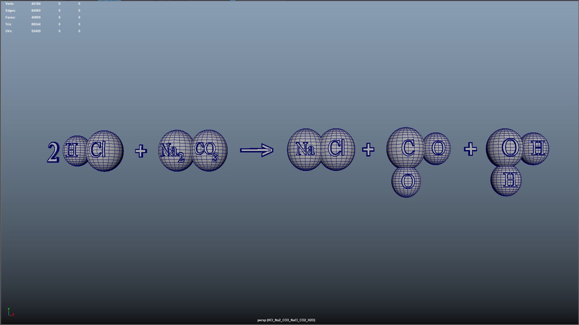 Formation Of Nacl 3D - TurboSquid 2332153