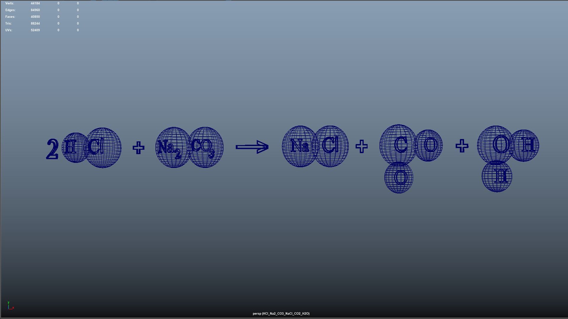 Formation Of Nacl 3D - TurboSquid 2332153