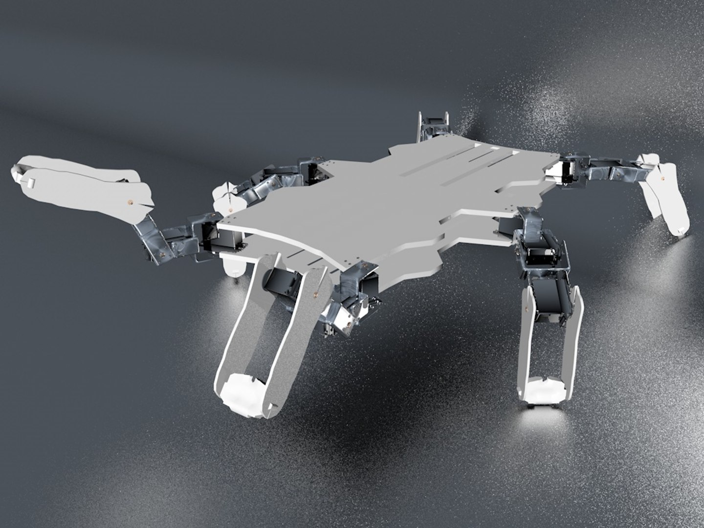 Hexapod Robot 3d Model