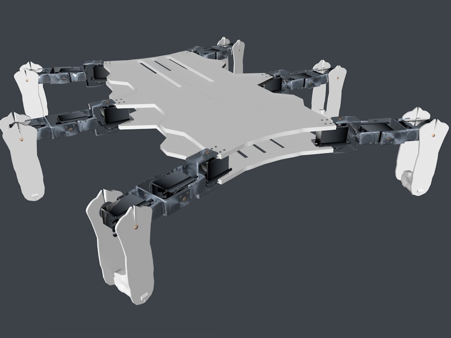 Hexapod Robot 3d Model