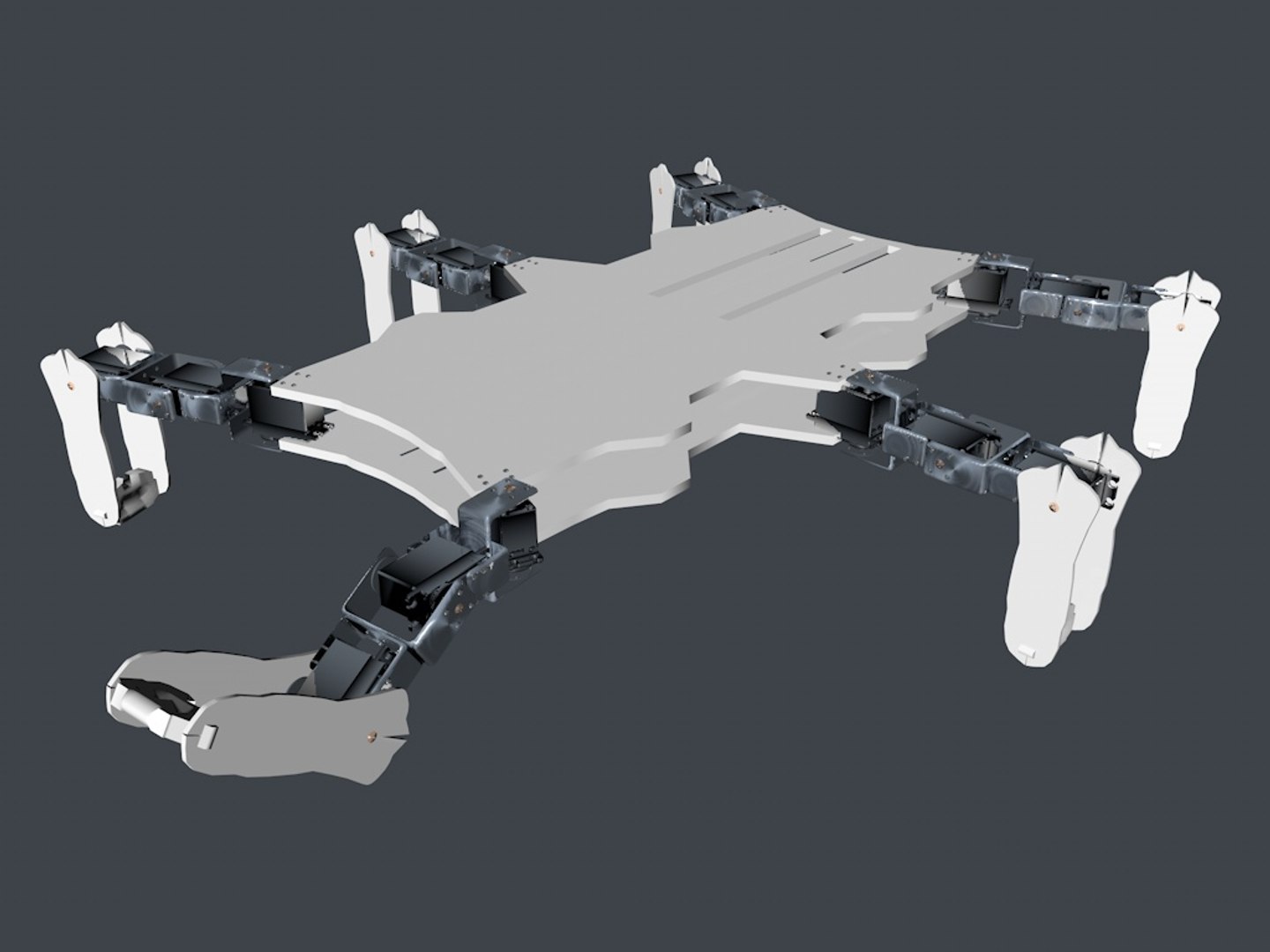 Hexapod Robot 3d Model