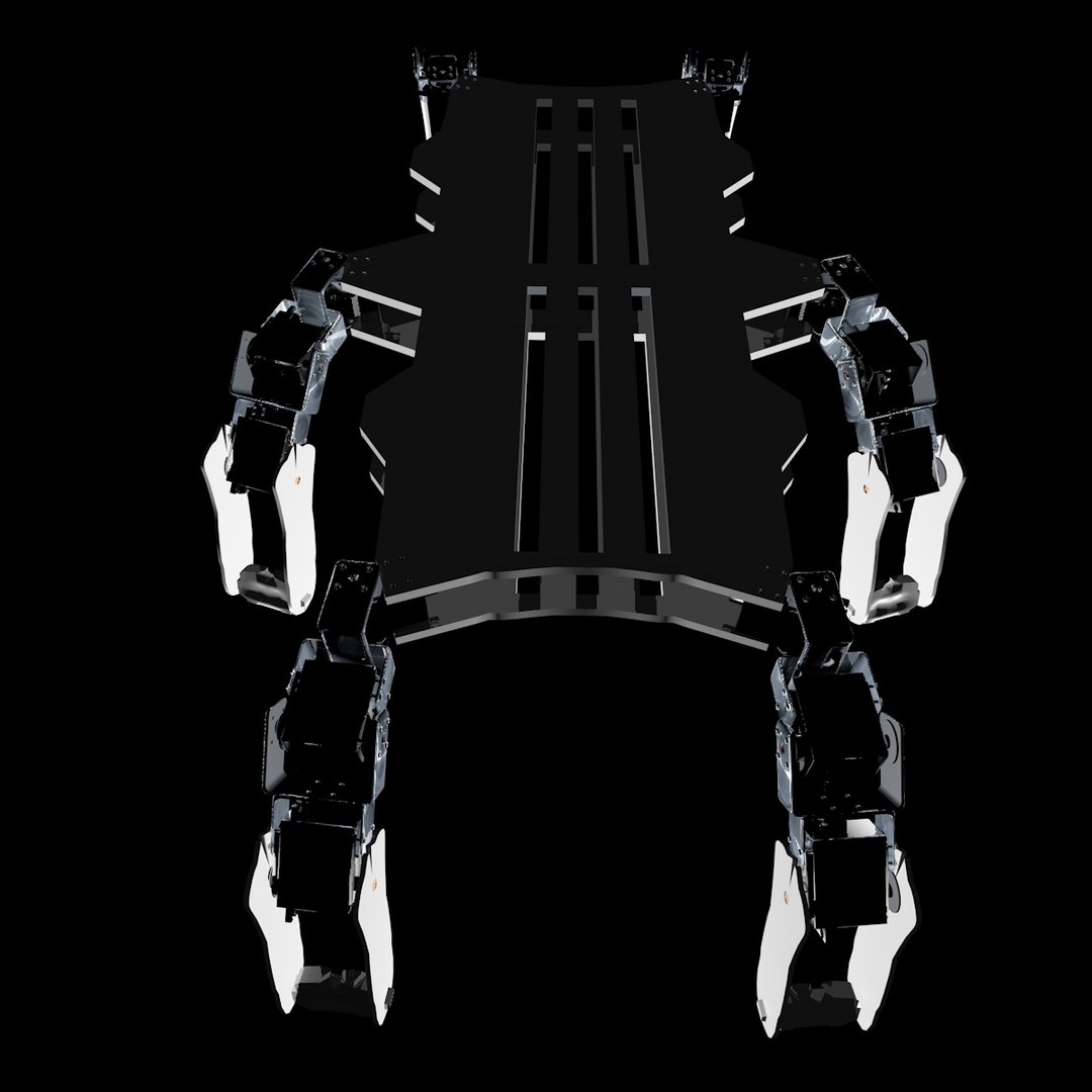 Hexapod Robot 3d Model