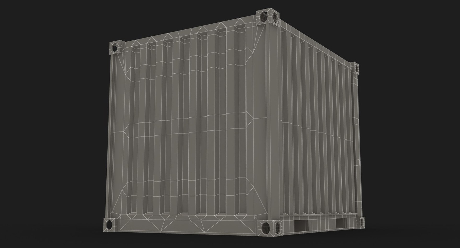 Rusty Container 10ft Azure 3D Model - TurboSquid 1294559