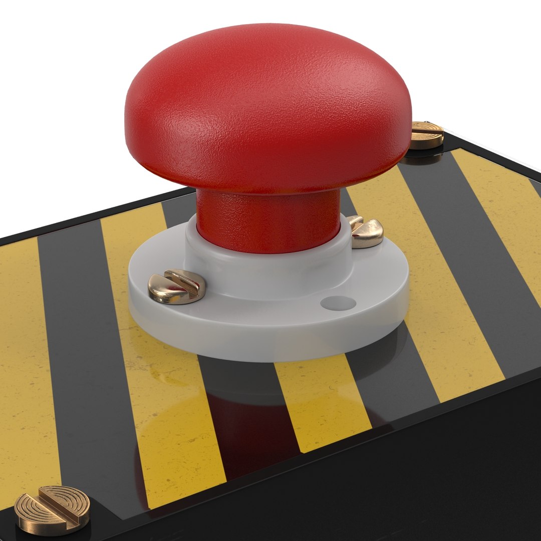 3d Model Panic Button