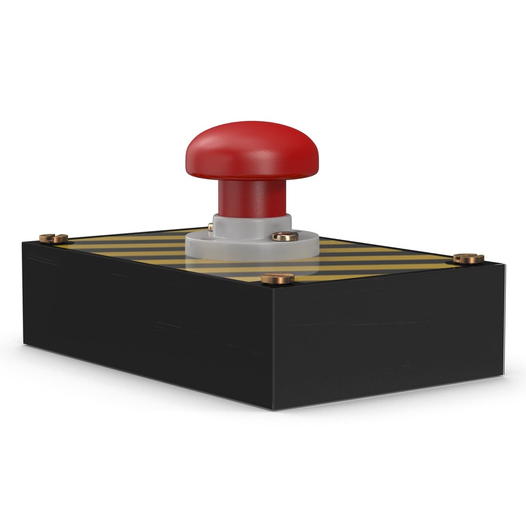 3d Model Panic Button