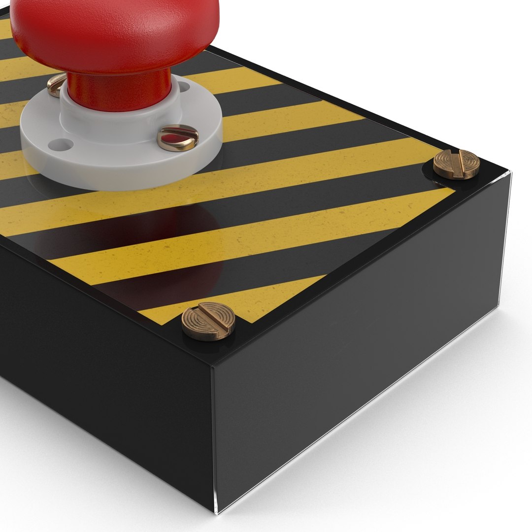 3d Model Panic Button