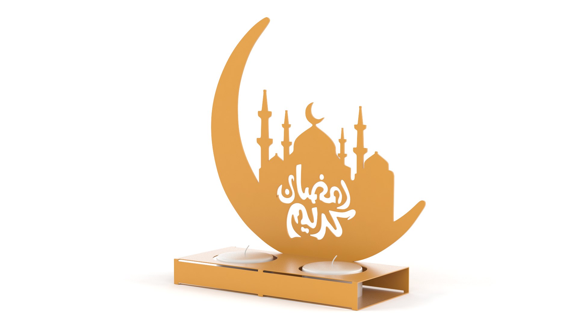 3D Islamic Table Decor - TurboSquid 2045279