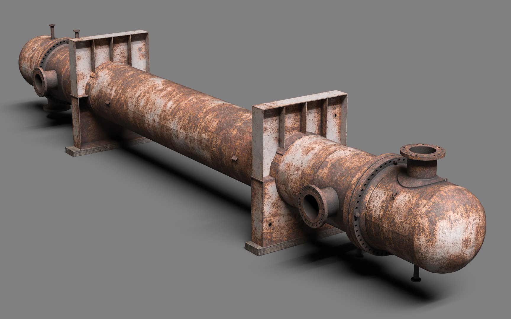Industrial Heat Exchanger 3D Model - TurboSquid 2068202