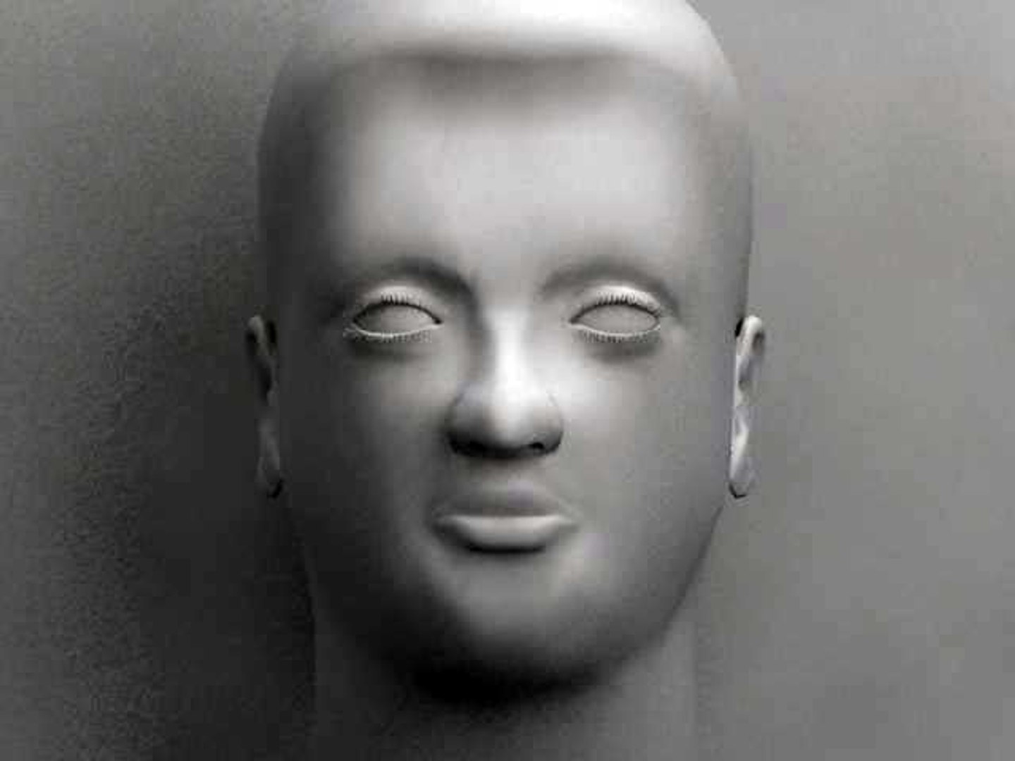 Realistic Human Head 3d Model