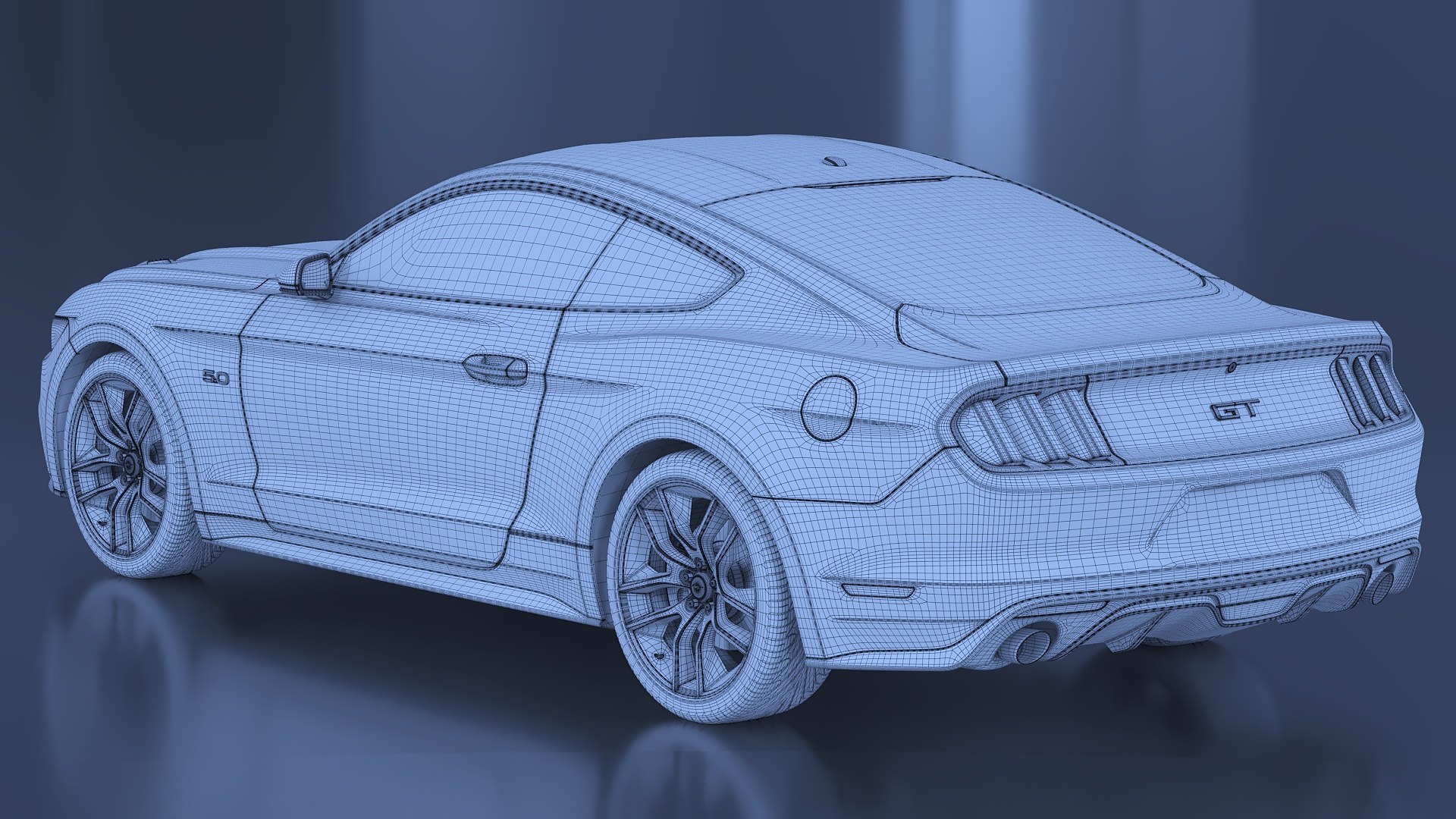 3D Model 2015 Ford Mustang - TurboSquid 2339708