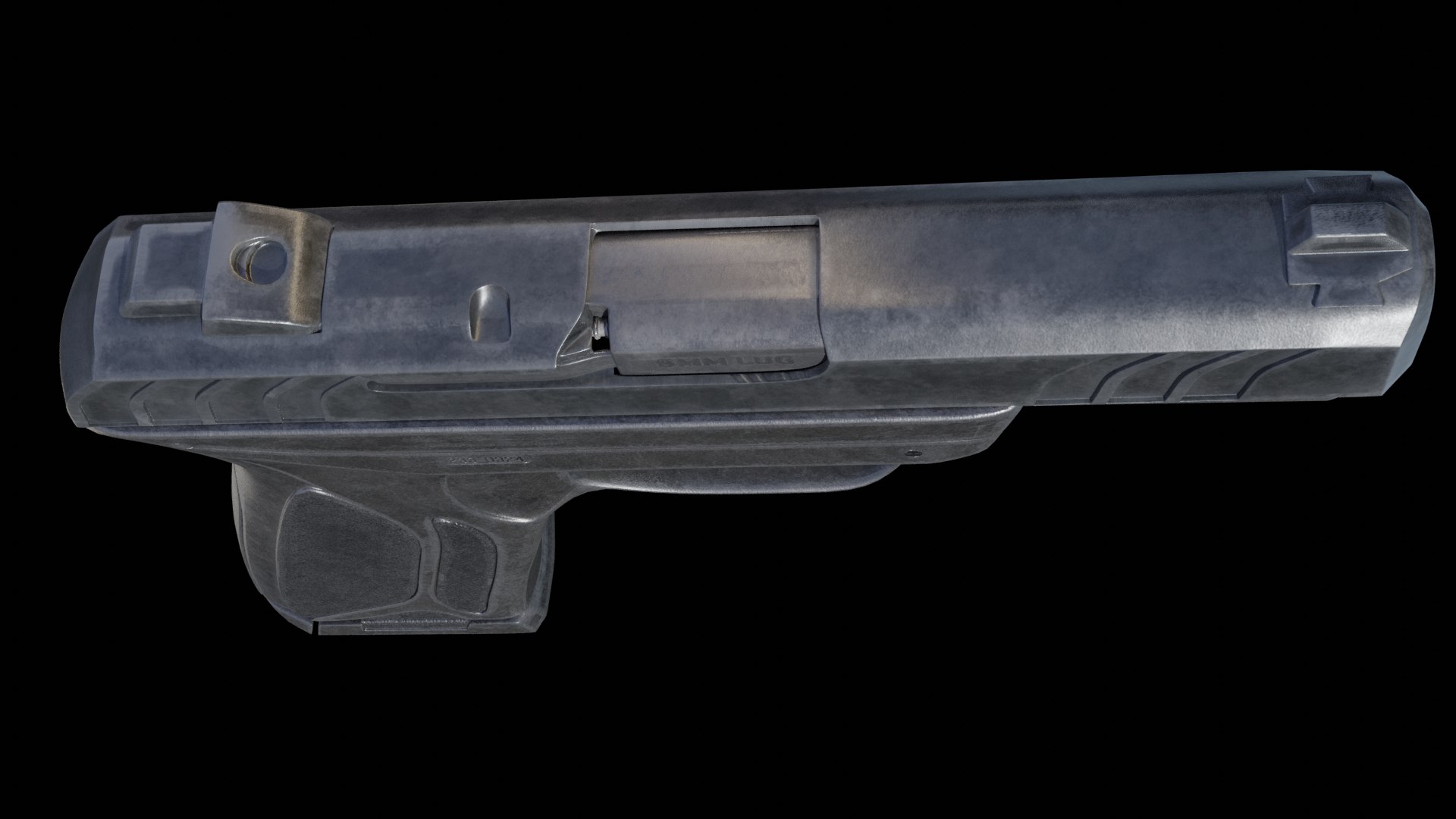 Hand Gun 3D Model - TurboSquid 1621763