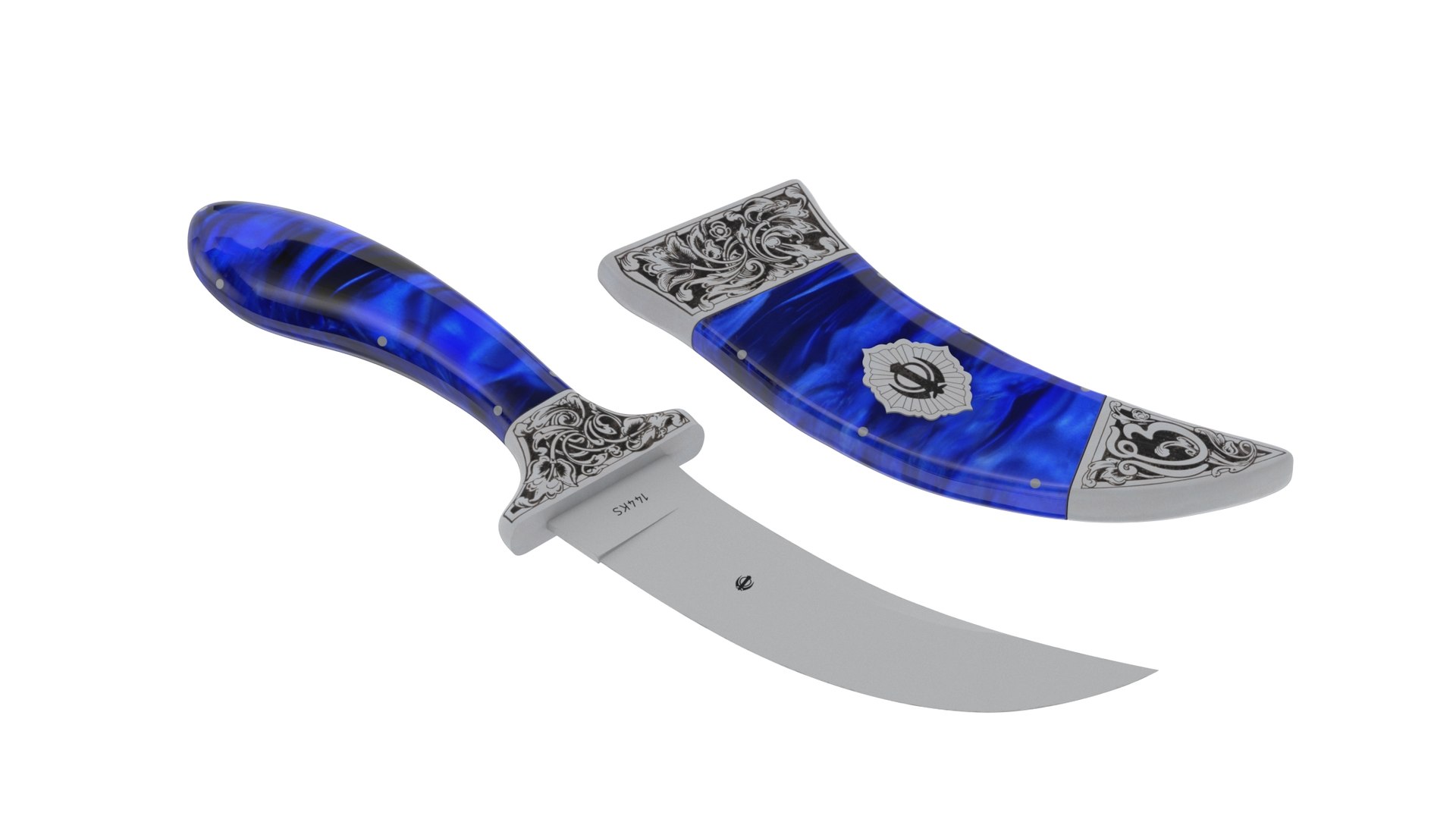 3D Kirpan Sword Model - TurboSquid 1769169