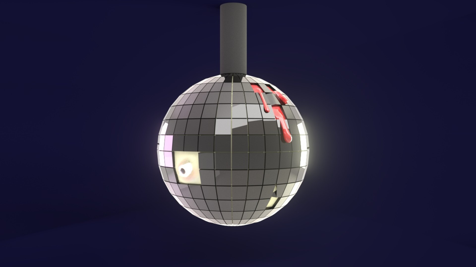 3D Horror Disco Ball Model - TurboSquid 2410201