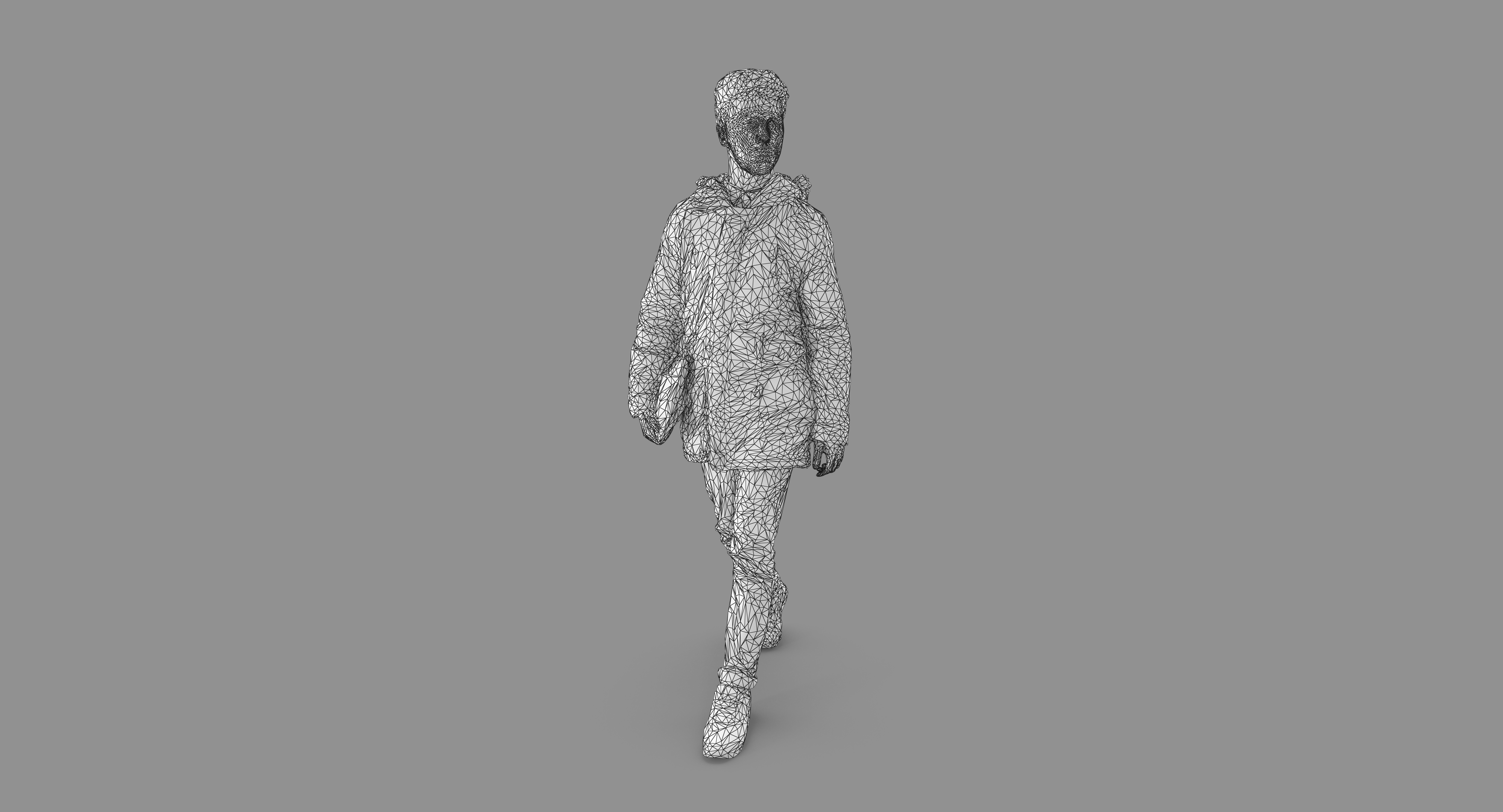 human man male 3d model