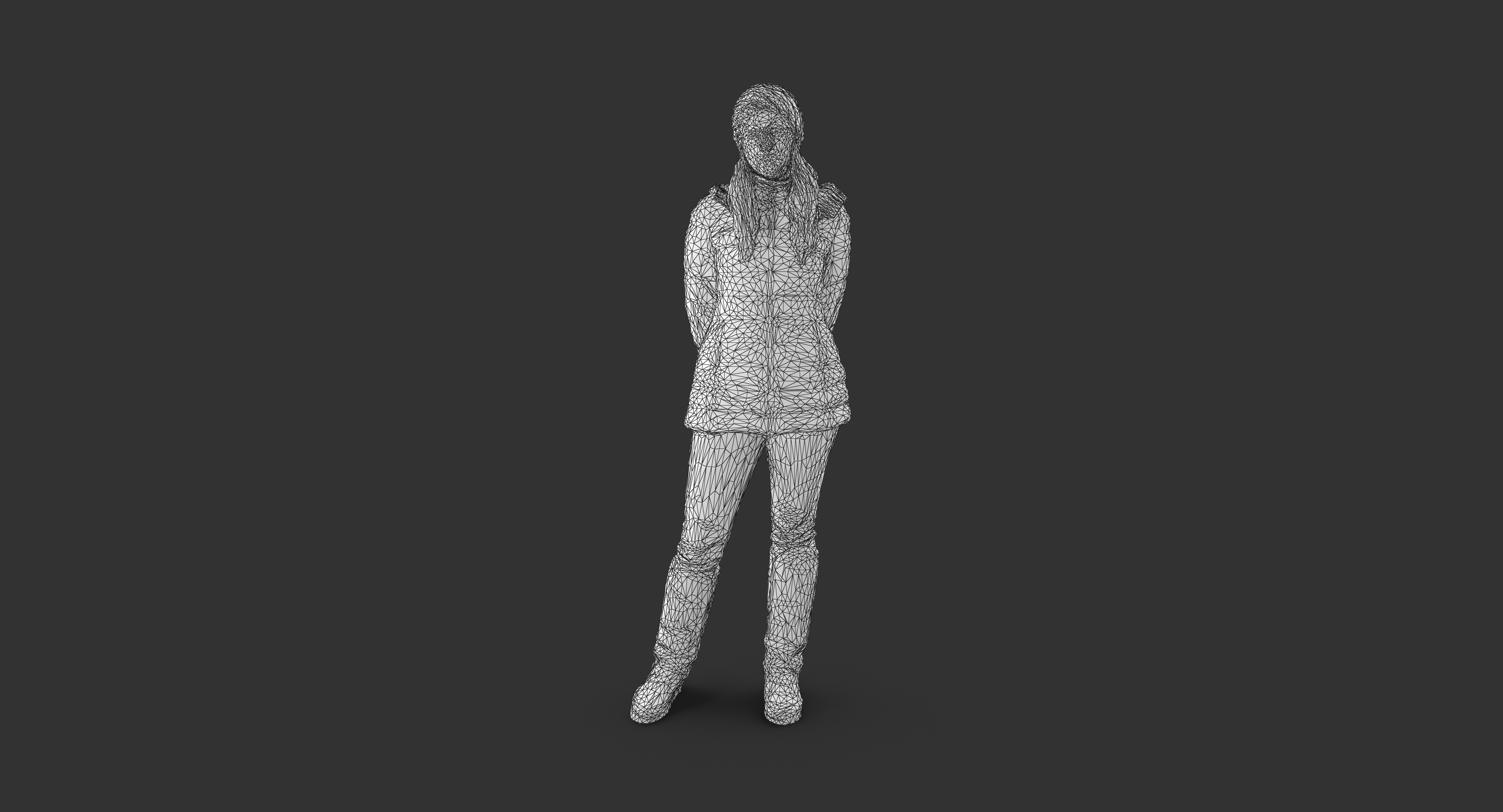 human man male 3d model