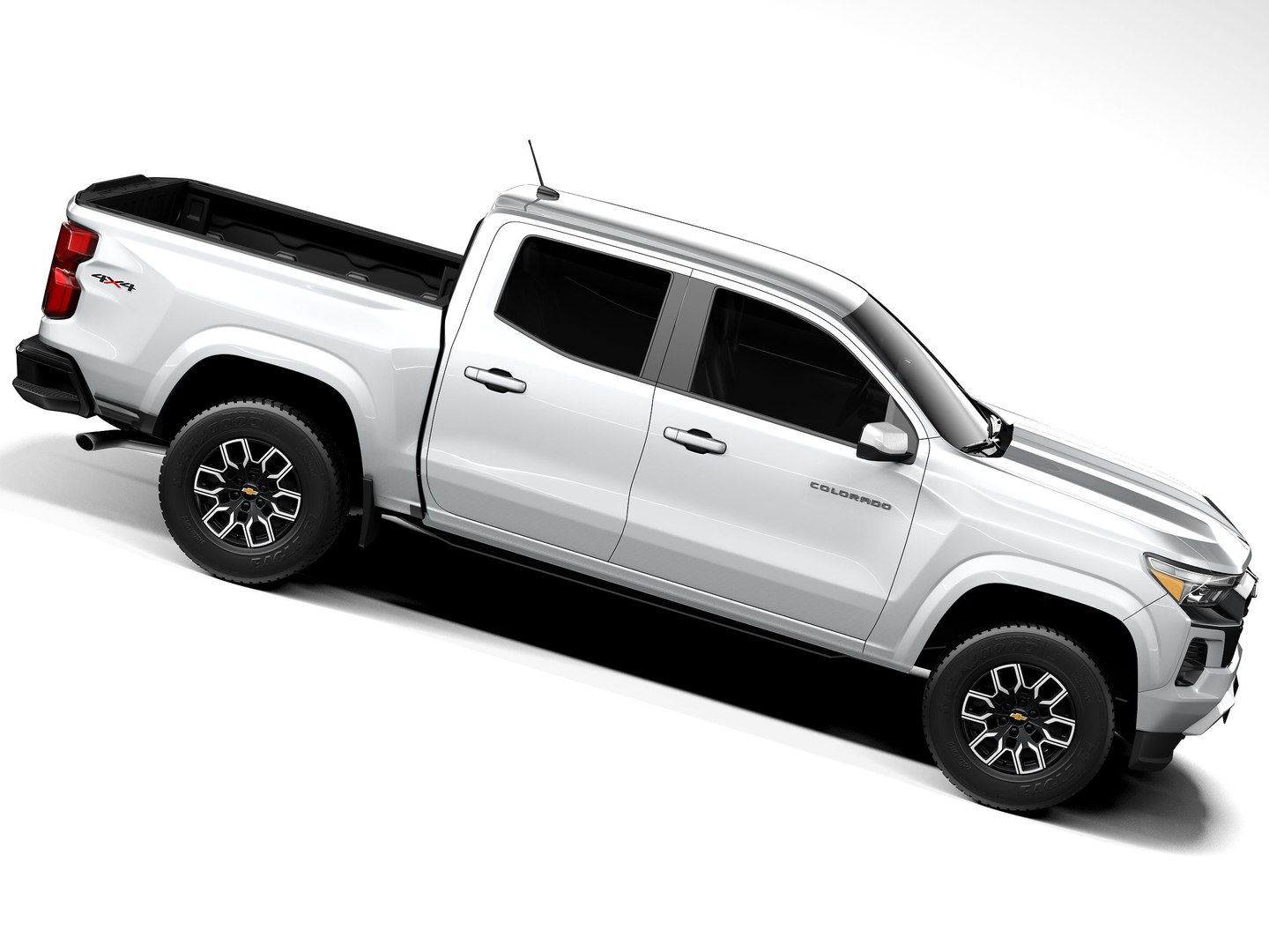 Chevrolet Colorado LT 2023 3D Model - TurboSquid 2216507