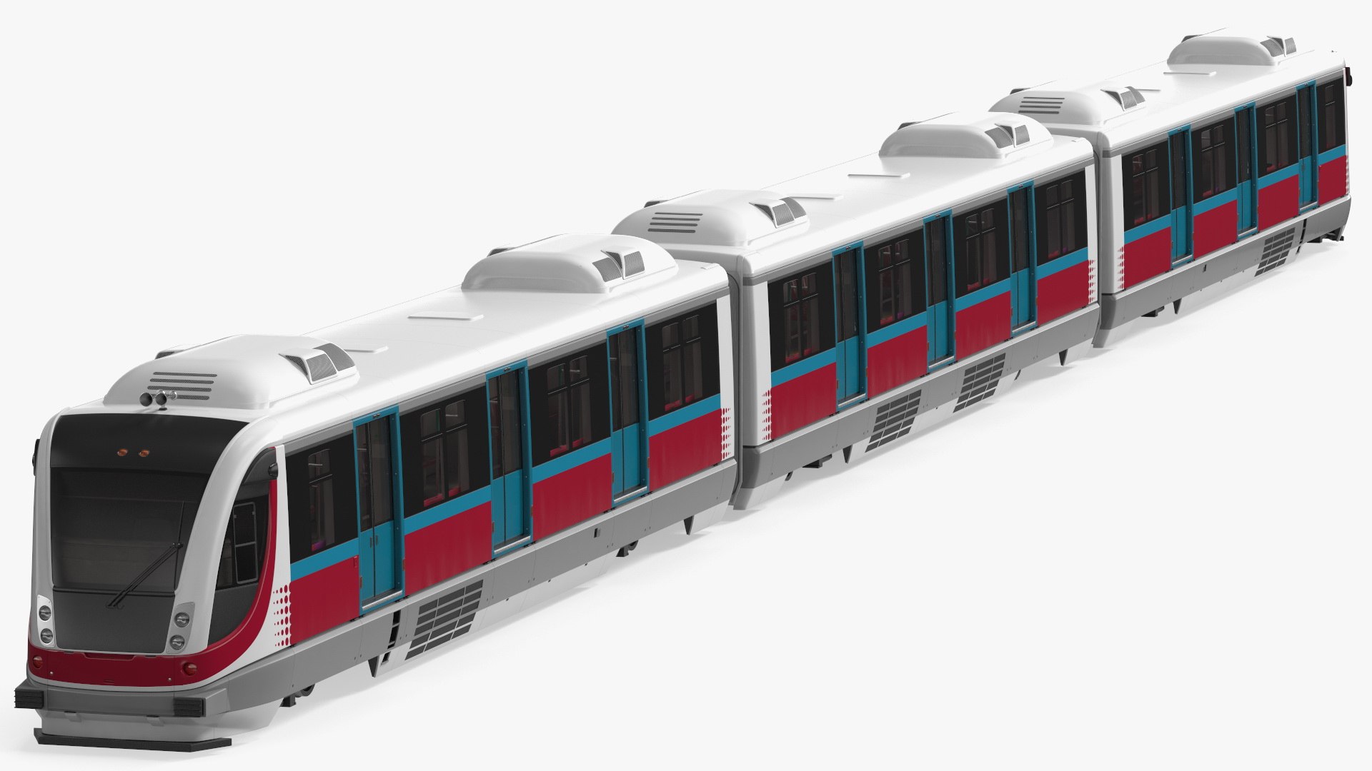 Urban Light Rail Train model - TurboSquid 1886724