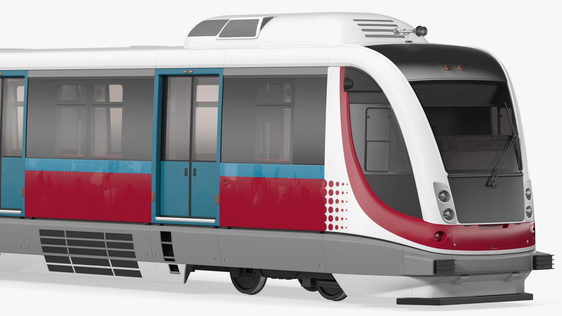 Urban Light Rail Train model - TurboSquid 1886724