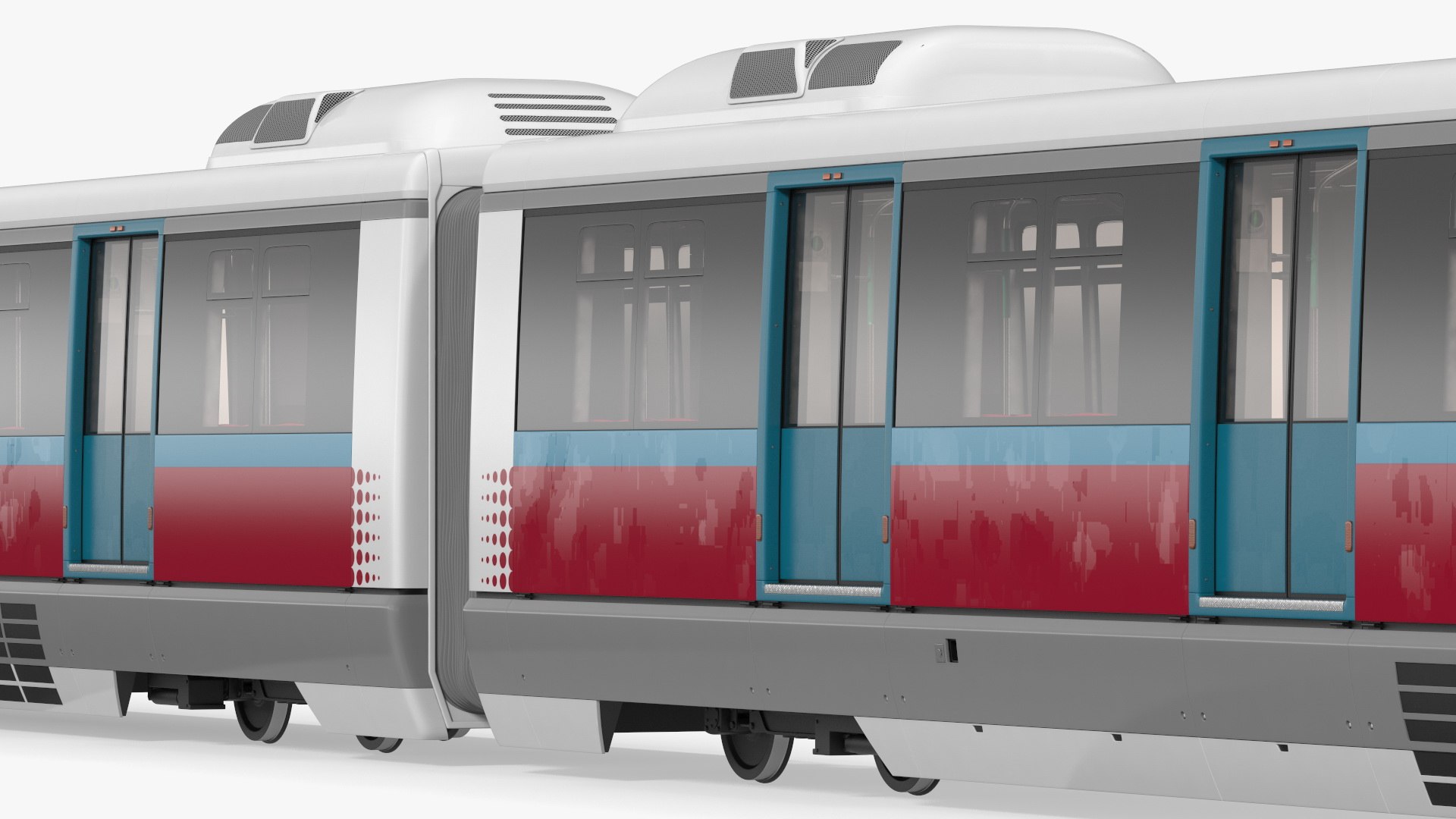 Urban Light Rail Train model - TurboSquid 1886724