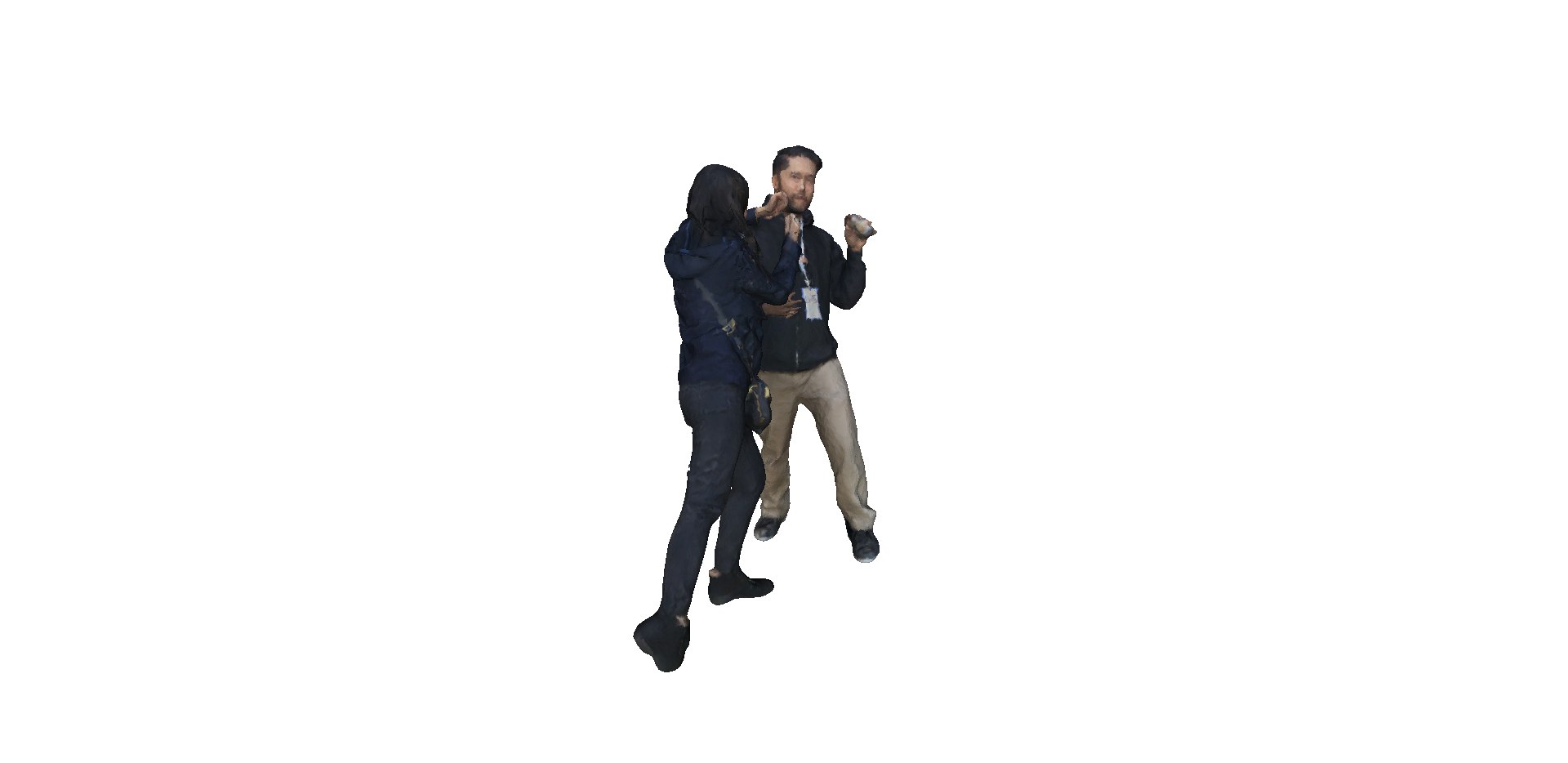 3d Couple Fighting