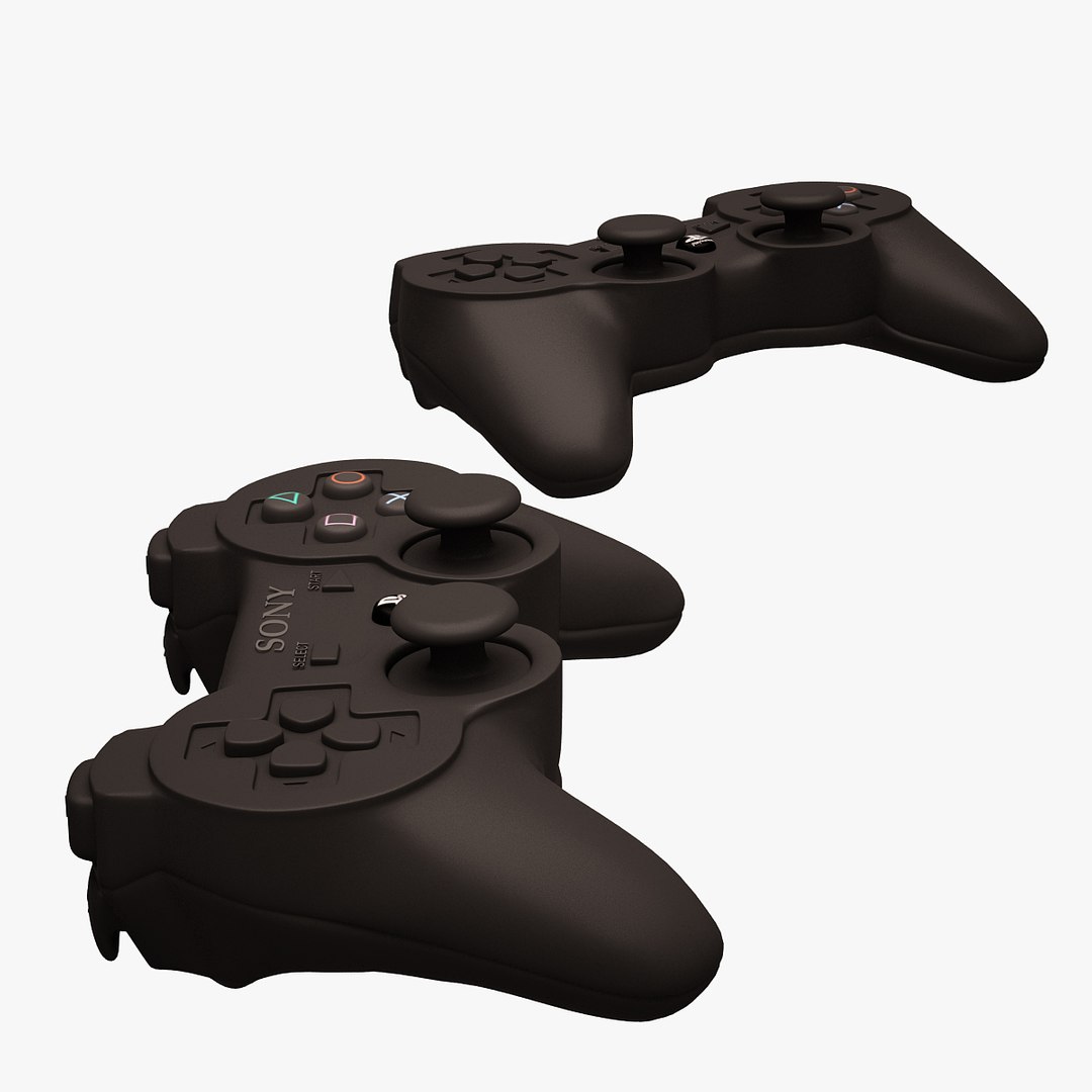 3d ps3 controller sony model