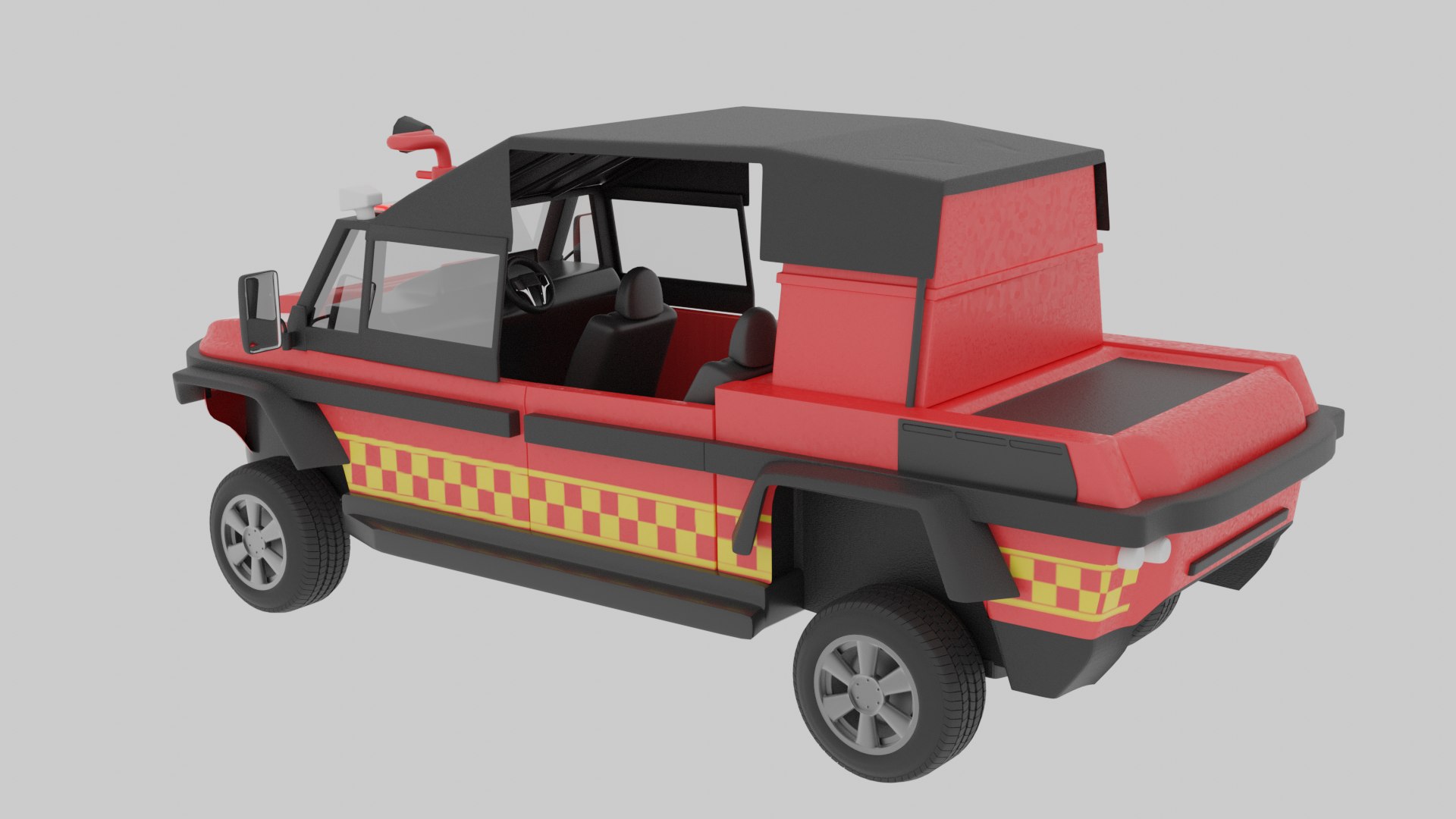3D Singapore Amphibious Rescue Vehicle With Interior Model - TurboSquid ...