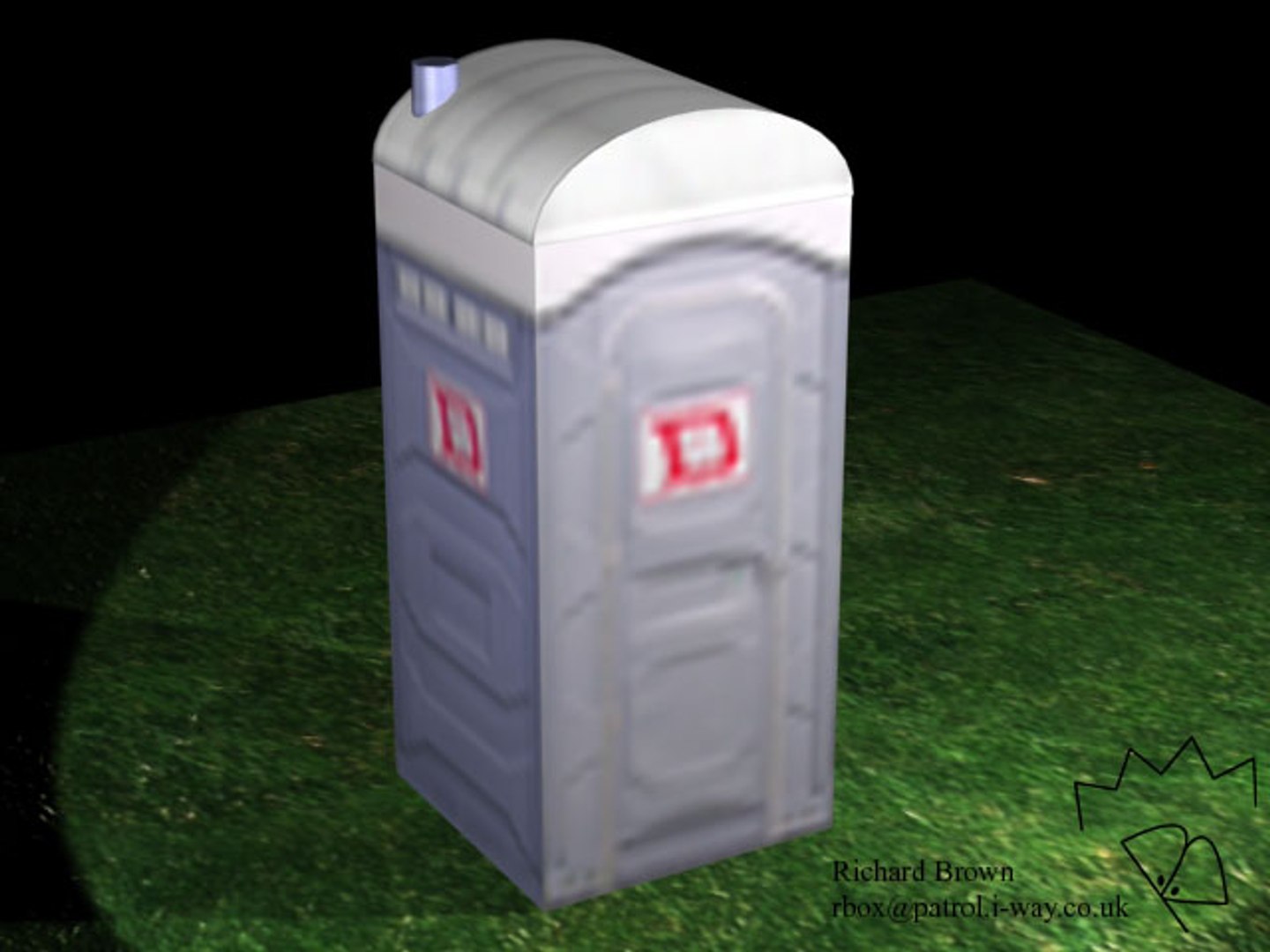 Portaloo Toilet 3d Model