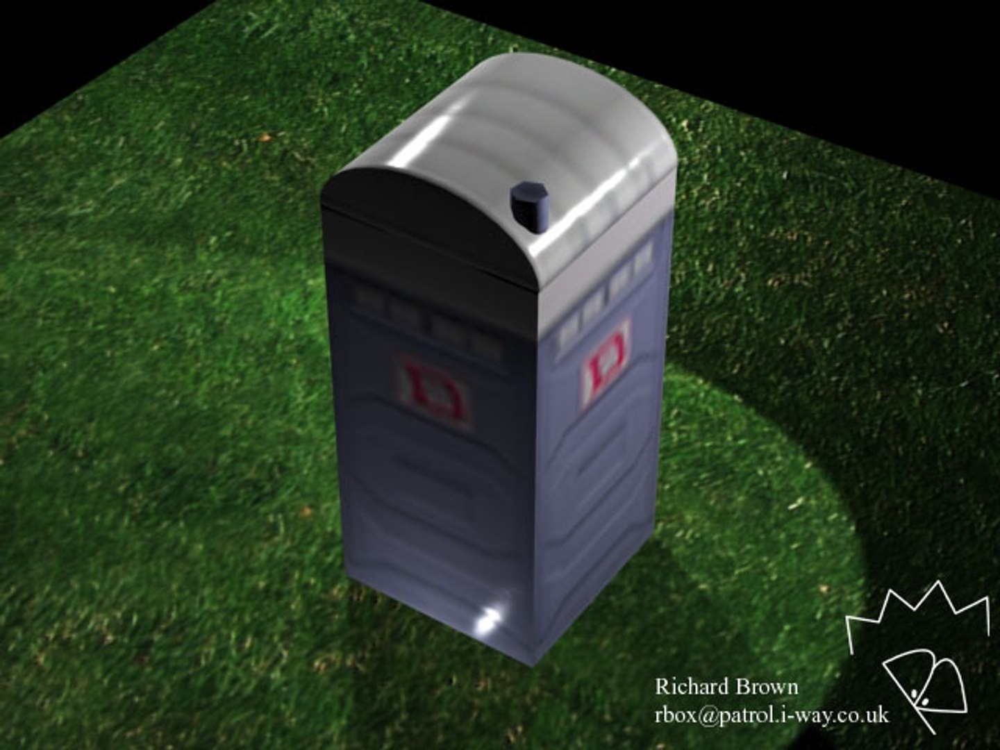 Portaloo Toilet 3d Model