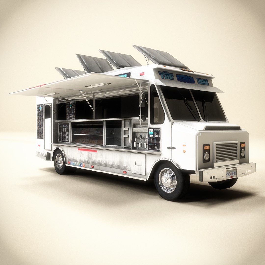 3d Food Truck