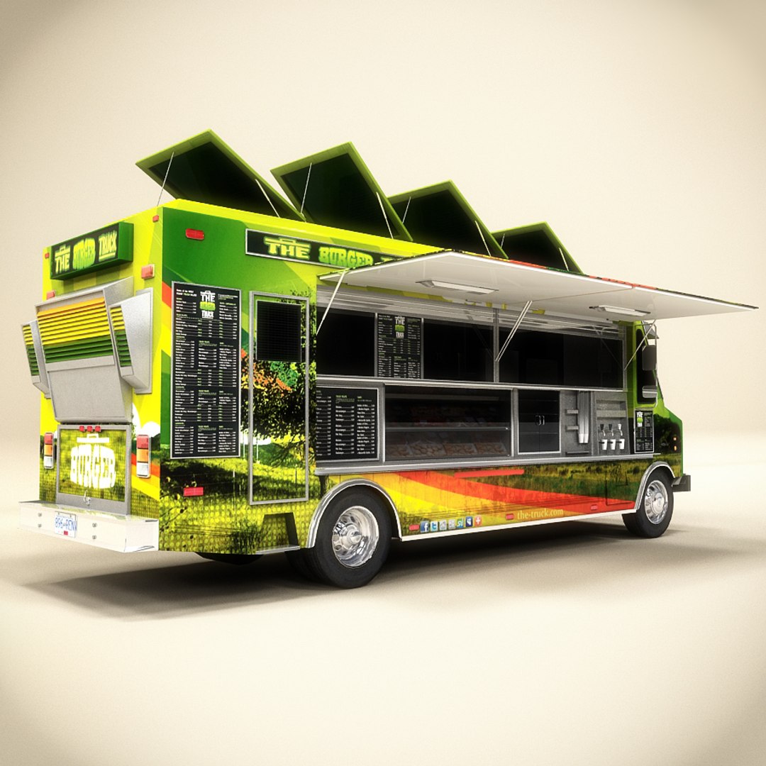 3d Food Truck