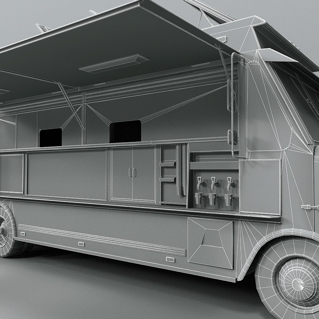 3d Food Truck