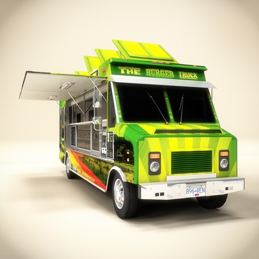 3d Food Truck