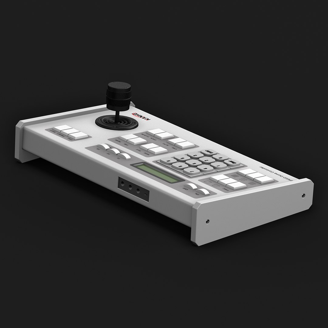 3d Model Keyboard Controller Cameras 2