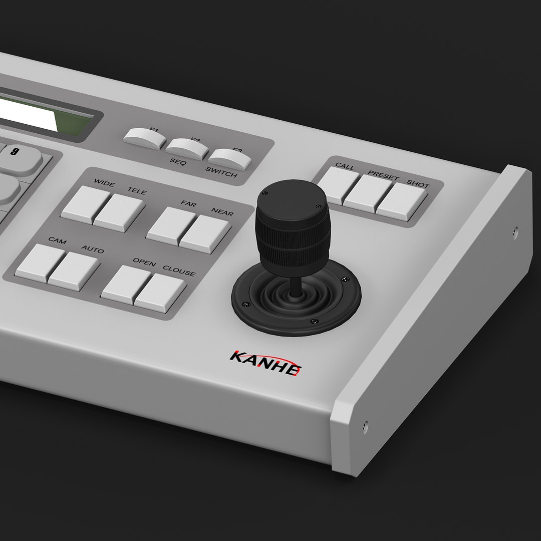 3d Model Keyboard Controller Cameras 2