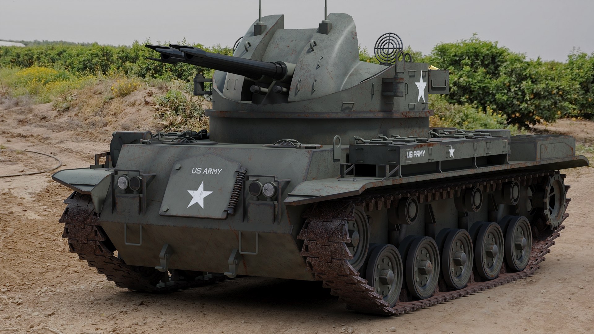 3d Model Cold M42 Duster