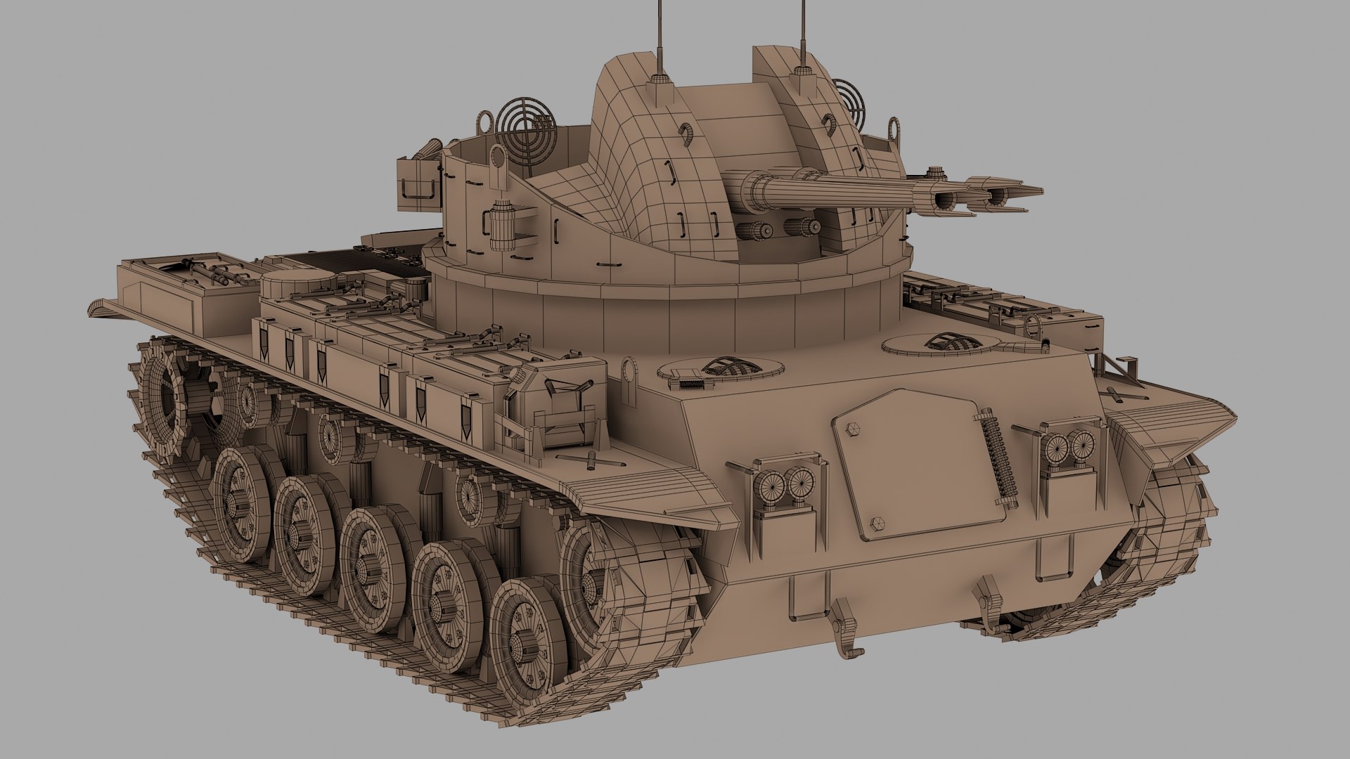 3d Model Cold M42 Duster