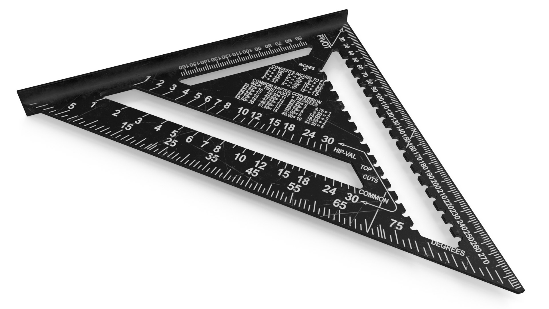 3D Triangle Square Ruler PBR - TurboSquid 1748608