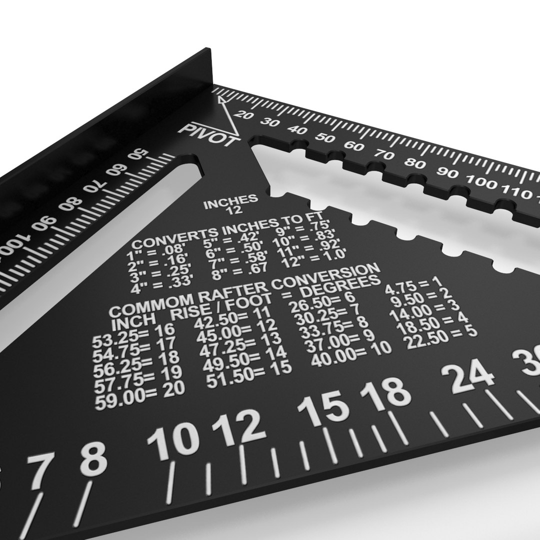 3D Triangle Square Ruler PBR - TurboSquid 1748608