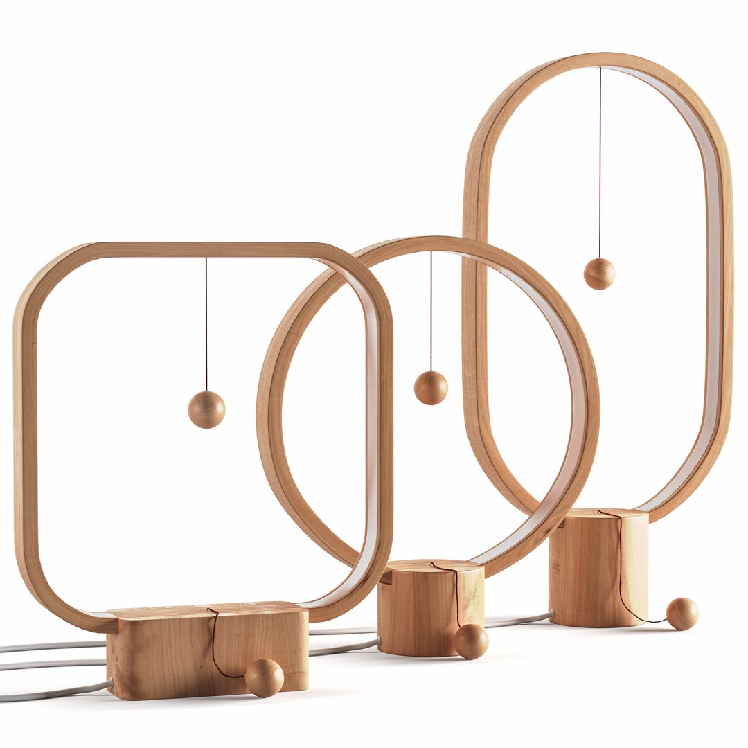Heng Balance Lamp 3D Model - TurboSquid 1574403