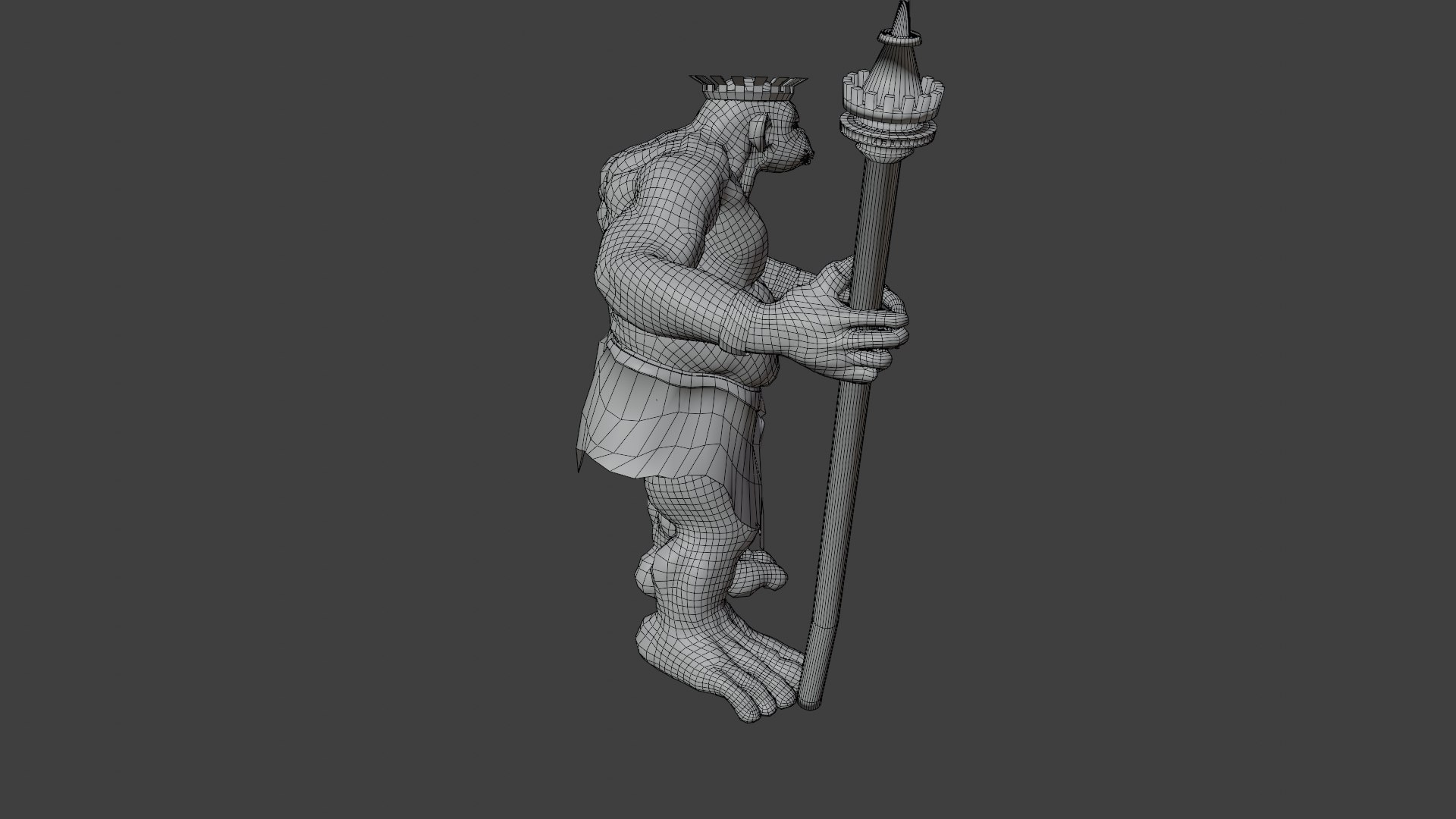 Monkey Lord 3D Model - TurboSquid 1843325