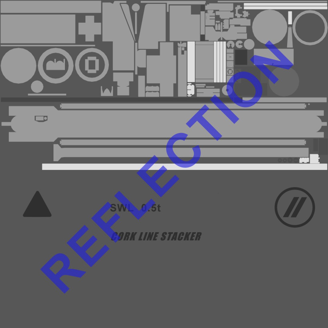 3D Cork Line Stacker Model - TurboSquid 1900295