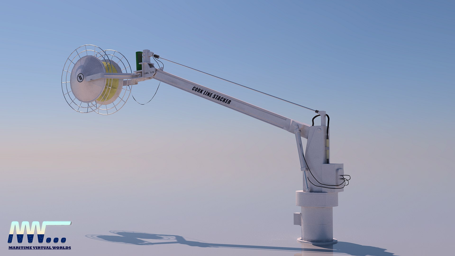 3D Cork Line Stacker Model - TurboSquid 1900295